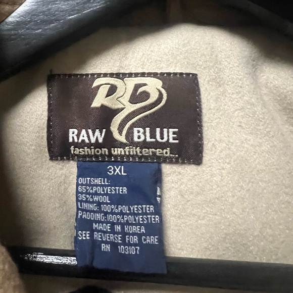 Raw Blue | Jackets & Coats | Raw Blue Fashion Unfiltered Jacket | Poshmark